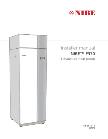 NIBE F370 Installer Manual | Manualzz