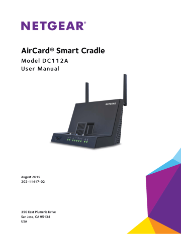 NETGEAR AirCard Smart Cradle DC112A User Manual | Manualzz