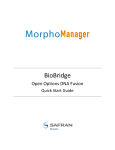 MorphoManager User Manual | Manualzz