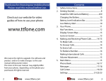 TTfone Mobile Phone User Manual | Manualzz