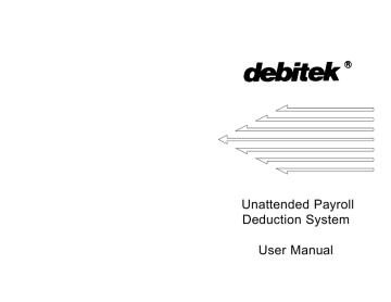 Unattended Payroll Deduction System User Manual | Manualzz
