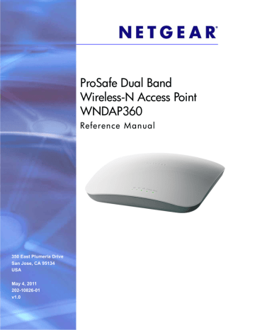 Netgear WNDAP360-100NAS Reference Manual | Manualzz