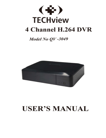 TECHVIEW QV-3048 User manual | Manualzz