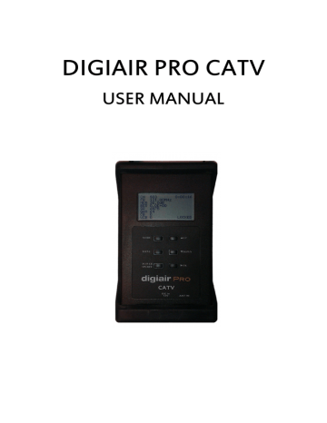 emitor DIGIAIR PRO CATV User manual | Manualzz