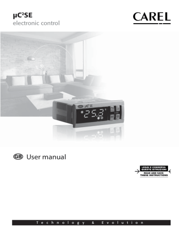 CAREL µC² SE User Manual | Manualzz