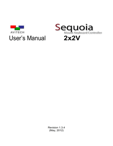 Avitech Sequoia 2x2V User's Manual | Manualzz