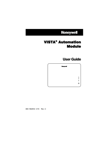 VISTA Automation Module User Guide | Manualzz