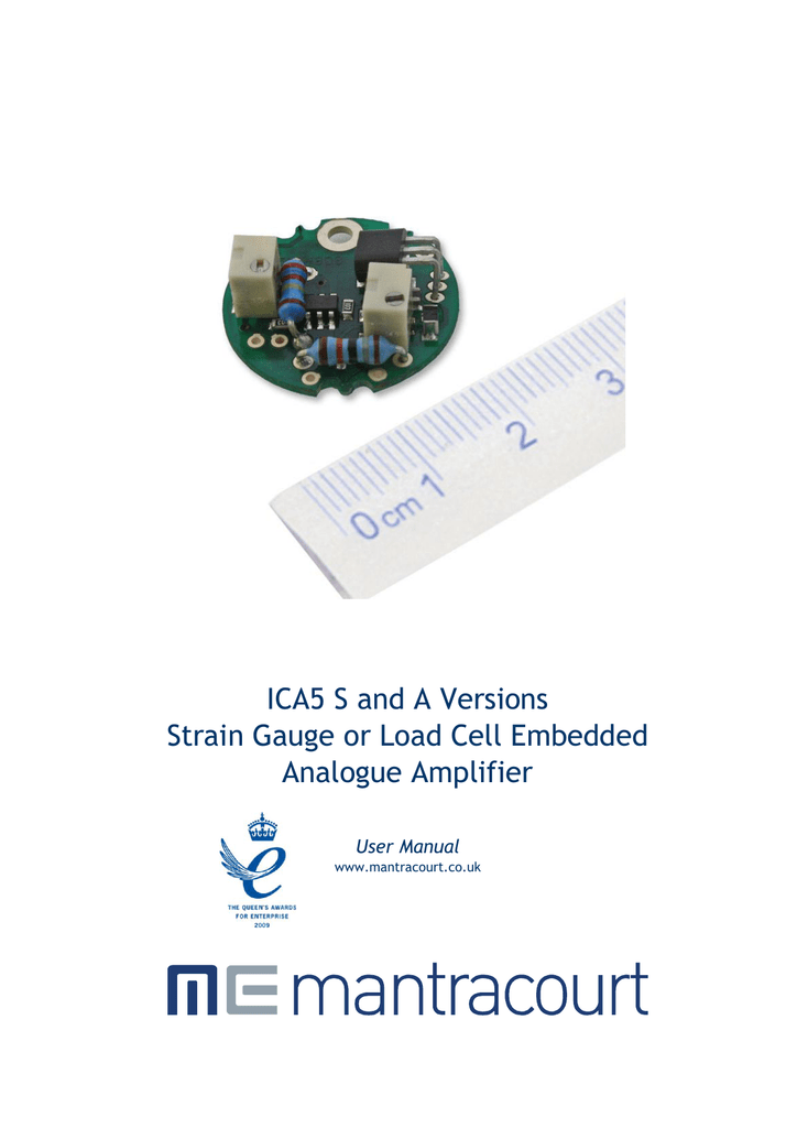 ICA5 Instruction Manual | Manualzz