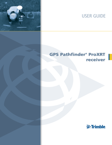 Trimble GPS Pathfinder Pro Series User Guide | Manualzz
