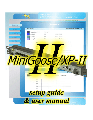 IT Watchdogs MiniGoose XP-II User Manual | Manualzz