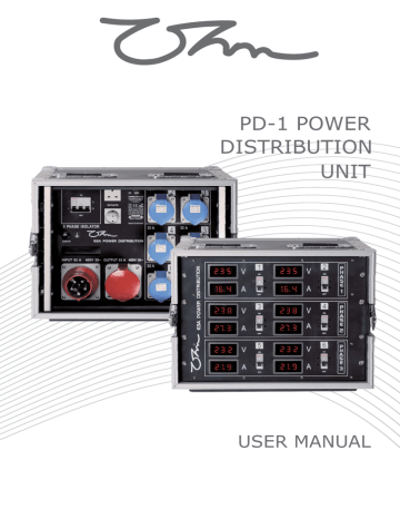 Power Distribution PD-1 User Manual | Manualzz