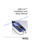 USB Link USB-Link 2 Installation and Setup Manual | Manualzz
