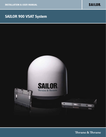 SAILOR 900 VSAT System Installation & User Manual | Manualzz