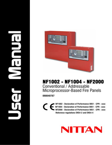 NITTAN NF1002 - NF1004 - NF2000 User Manual | Manualzz