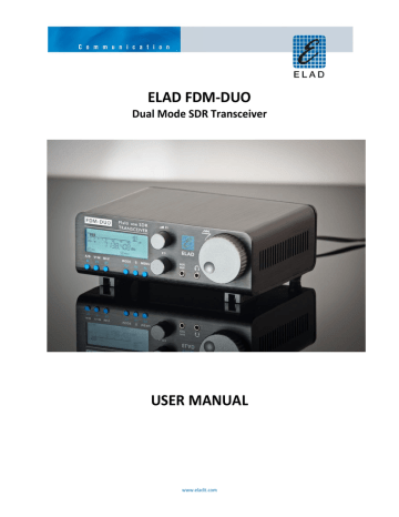 ELAD FDM-DUO User Manual | Manualzz