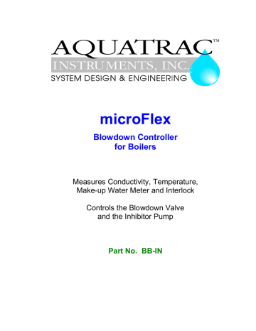Blowdown Controller microFlex BB-IN User Guide | Manualzz