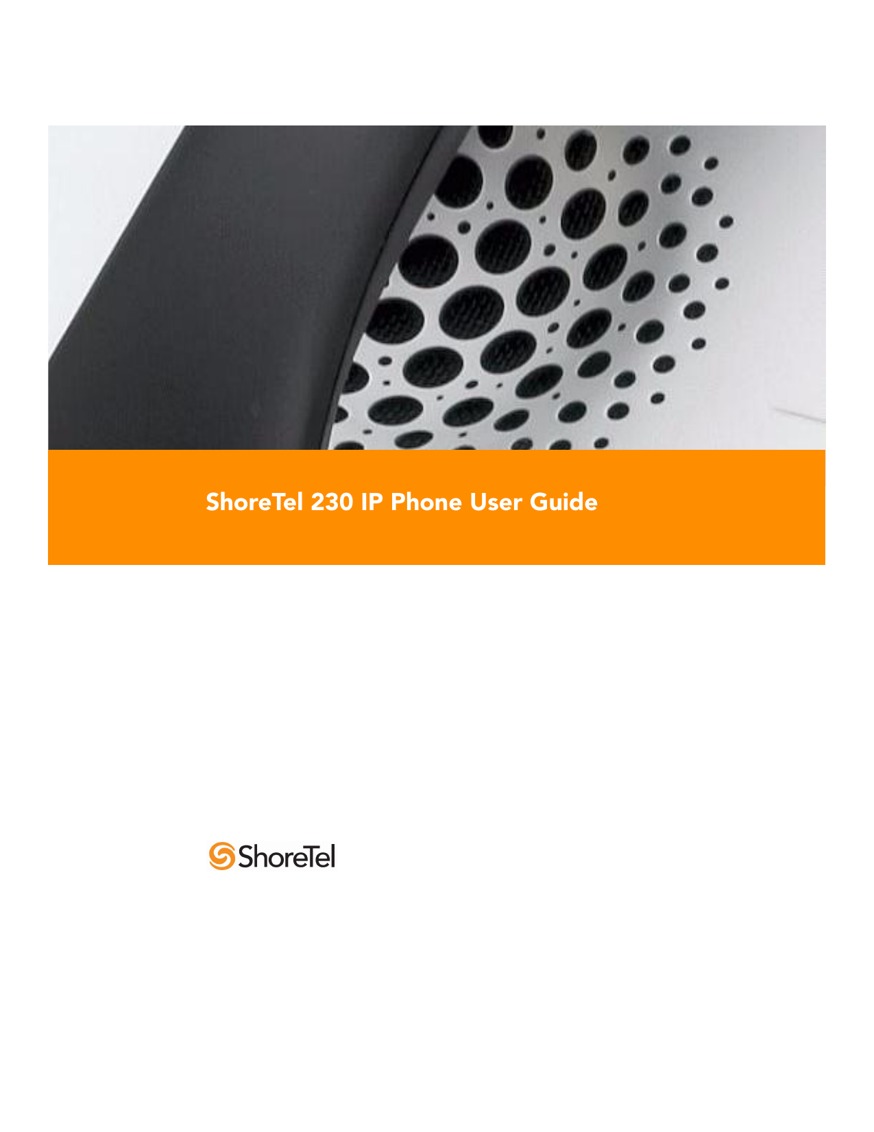 ShoreTel 230 IP Phone User Guide | Manualzz