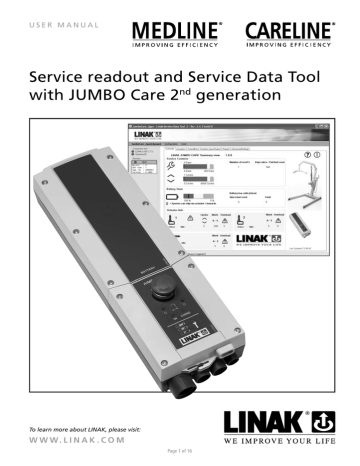 LINAK JUMBO Care 2nd generation User Manual | Manualzz
