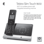 Telstra Call Guardian 301 Additional Handset User Guide | Manualzz