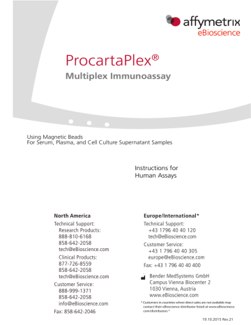 ProcartaPlex Immunoassay Instructions | Manualzz
