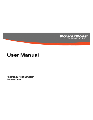 PowerBoss Phoenix 20 User manual | Manualzz