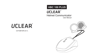 UCLEAR HBC 100 PLUS User Manual | Manualzz