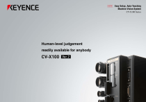 KEYENCE CV-X100 CV-X100 Series User Manual | Manualzz