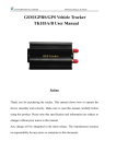 Vehicle Tracker TK103 A/B User Manual | Manualzz