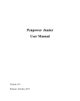 Penpower Junior User Manual | Manualzz