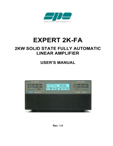 Spe expert 2k fa amplifier schematics