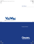Gendex VixWin Platinum User Manual | Manualzz