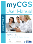 CGS myCGS Web Portal User Guide | AI Chat & PDF Access | Manualzz