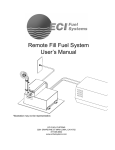 ECI Fuel Systems Under-Chassis Fuel System User's Manual | Manualzz