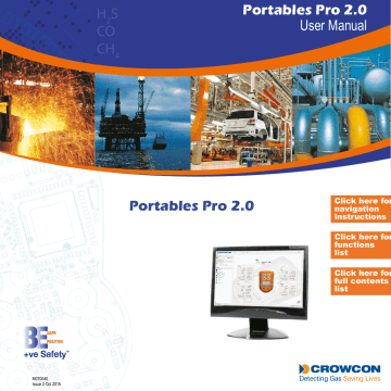 Crowcon T4 Portable Gas Detector User Manual | Manualzz