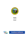 RMS User Manual - Southern Software | Manualzz