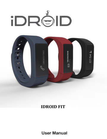 iDROID Fit User Manual | Manualzz