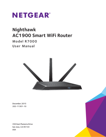 NETGEAR Nighthawk R7000 User Manual | Manualzz