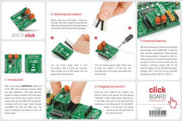 ADC Click Board ADC 2 User Manual | Manualzz