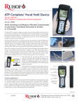 Ruhof ATP Complete System 345ATP Instruction Manual | Manualzz