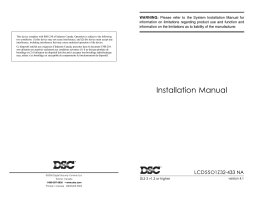 DSC PC5010 - Manual de usuario, Manual de instalación, Instrucciones de ...
