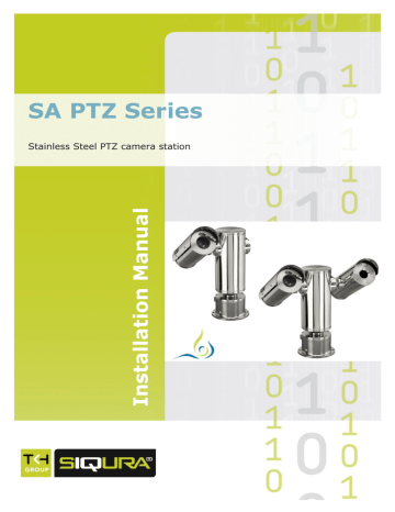 SA PTZ Series Installation Manual | Manualzz