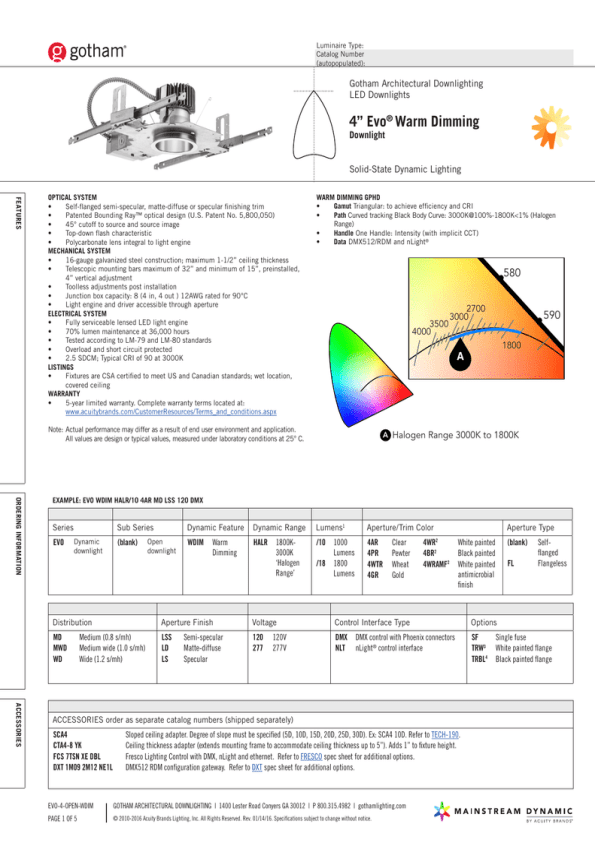 Gotham Lighting Evo Sq 4 | Shelly Lighting
