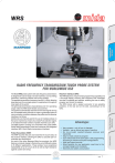 Marposs WRS Touch Probe System User Manual | Manualzz