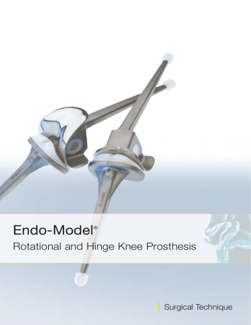 Endo-Model Rotational and Hinge Knee Prosthesis Surgical Technique ...