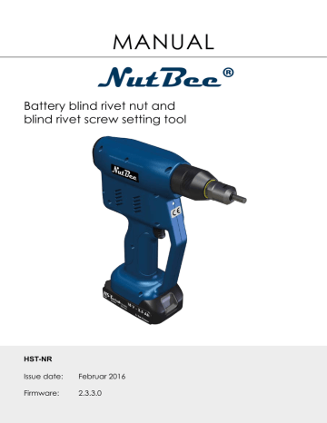 Blind Rivet Setting Tool HST-NR Manual | Manualzz