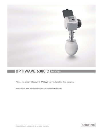 OPTIWAVE 6300 C Quick Start | Manualzz