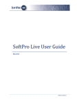 SoftPro ProForm Select 4.0 User Guide | Manualzz