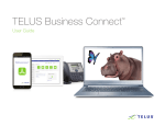 TELUS Business Connect for Desktop User Guide | Manualzz
