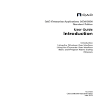 QAD MFG/PRO PRO/PLUS User Guide | Manualzz