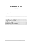 My Learning Link User Guide | Manualzz